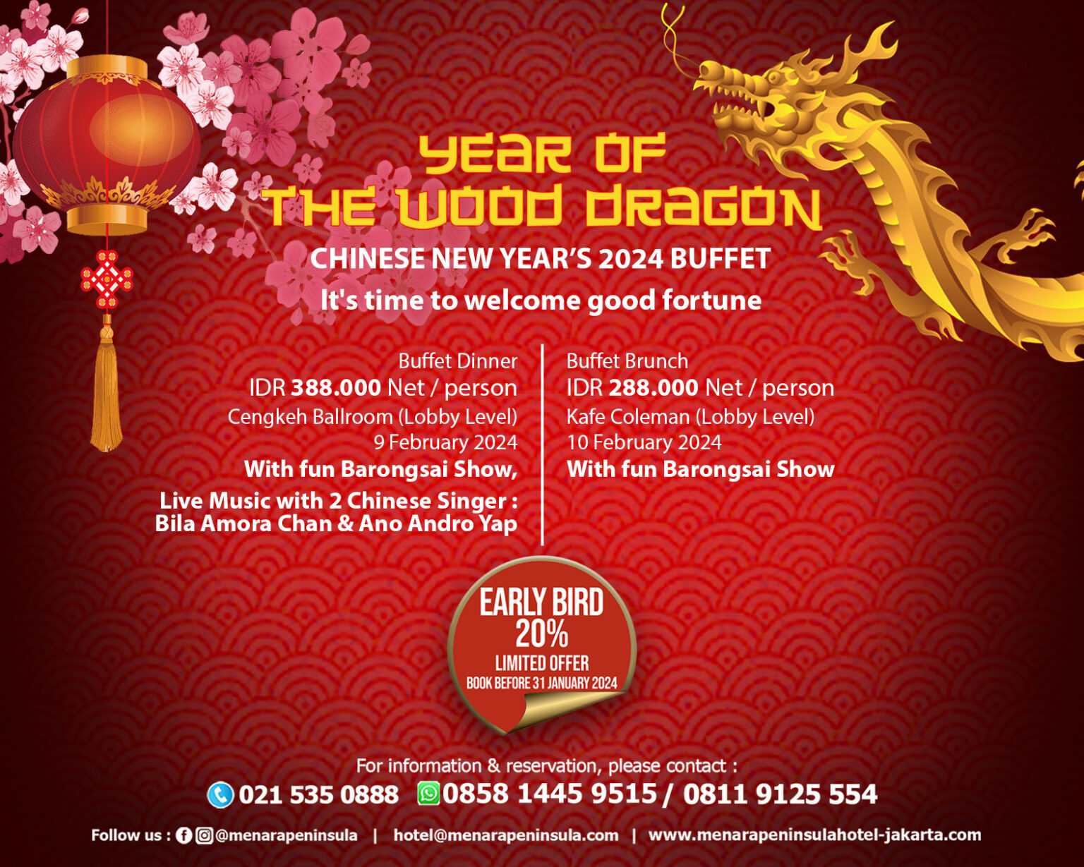 Menara Peninsula Hotel Jakarta - Menara Peninsula Hotel Jakarta