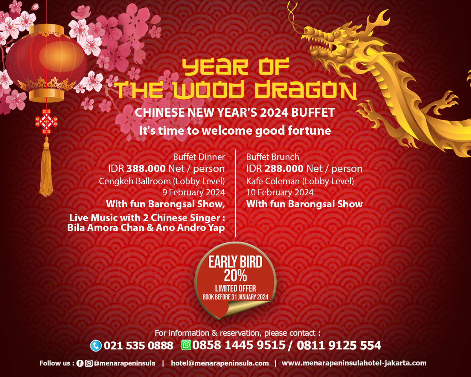 Menara Peninsula Hotel Jakarta - Menara Peninsula Hotel Jakarta